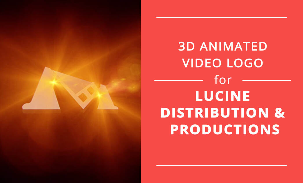 3D Animated Video Logo Lucine Distribution & Productions